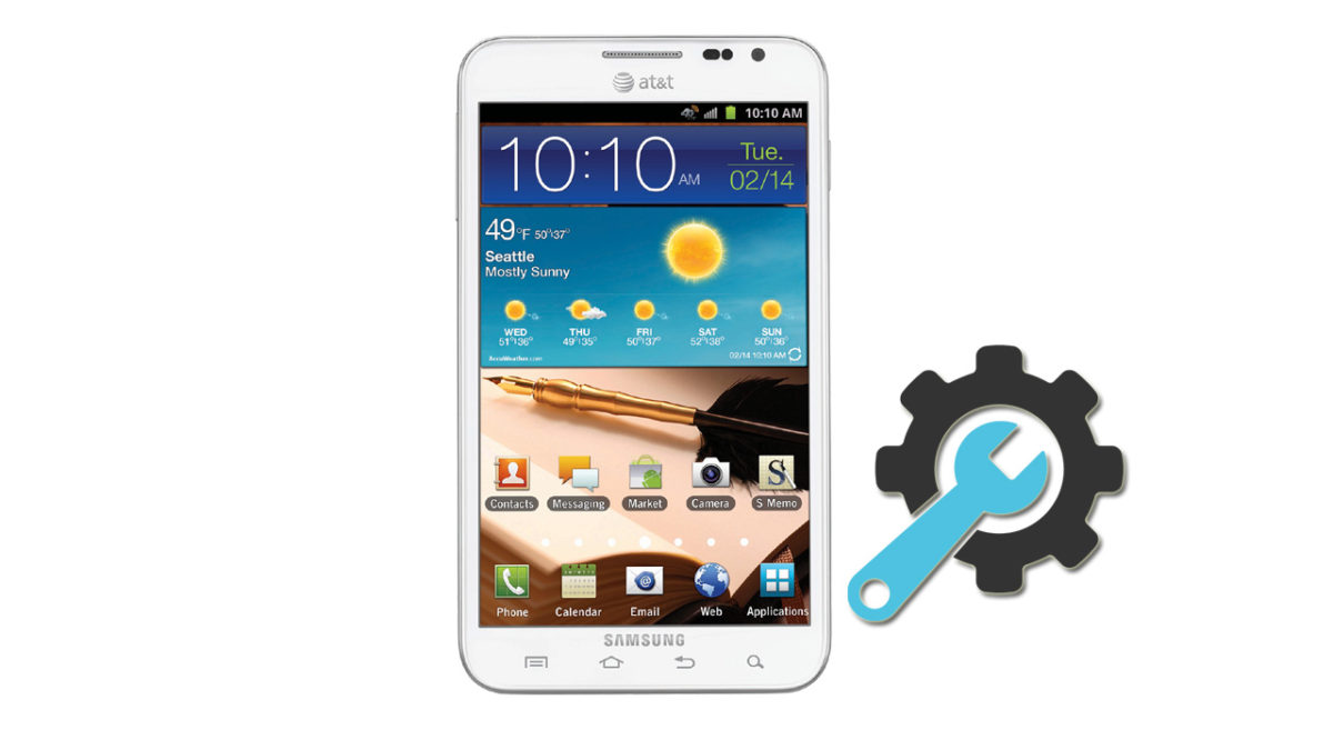 How To Factory Reset Samsung Galaxy Note SGH-I717 - Tsar3000